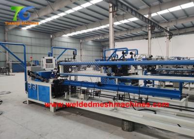 Cina doppio Plc a spirale Diamond Mesh Fencing Machine del cavo di 2.0mm in vendita