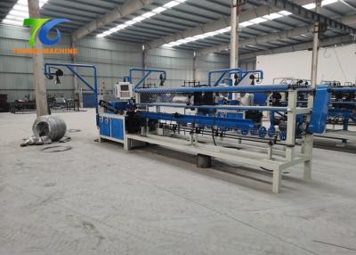 Cina macchina di 5.5kw Diamond Mesh Customized Chain Link Fence per il cavo del ciclone in vendita