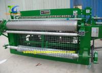 Le fer galvanisé roulent le fil Mesh Welding Machine Adjustable Aperture de 0.65-2mm