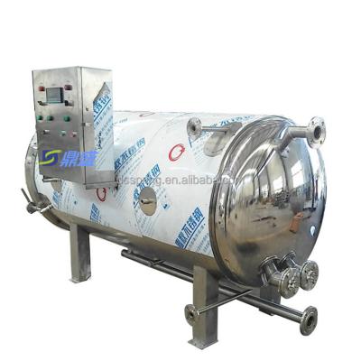 中国 Glass bottle aluminum foil bag food retort autoclave sterilizer heating steam generator retort 販売のため