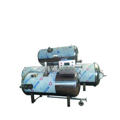 中国 Industrial high pressure food processing equipment water spray sterilizer food retort machine for meat/fish/pet food 販売のため
