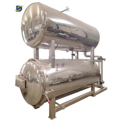 中国 Automatic Horizontal Steam Heating Sterilizing Retort Machine For Eggs 販売のため