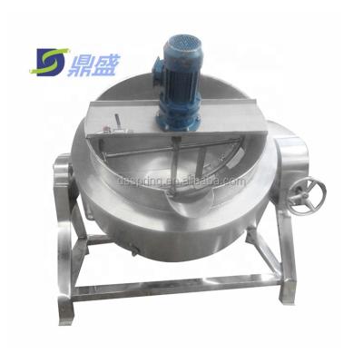 Cina 200 liter Nougat sugar Dairy products jacketed cooking kettle steam jacketed cooking kettle in vendita