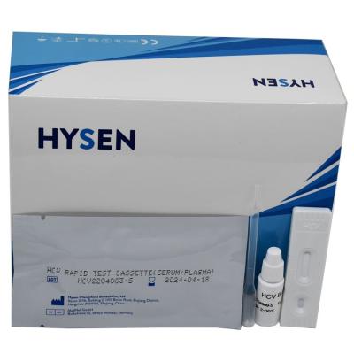 Κίνα Convenient Dipcard HCV Antibody Rapid Test Kit CE ISO EUA Πιστοποιημένο 2 έτη διάρκεια ζωής προς πώληση