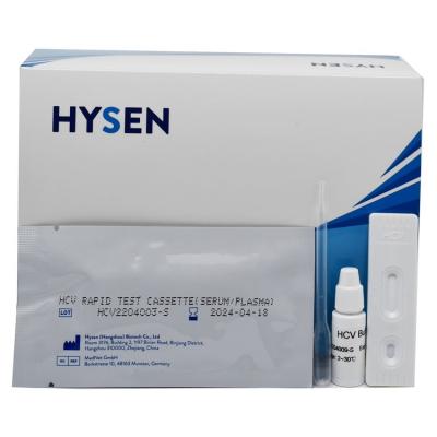 Κίνα Convenient Dipcard HCV Antibody Rapid Test Kit CE ISO EUA Πιστοποιημένο 2 έτη διάρκεια ζωής προς πώληση