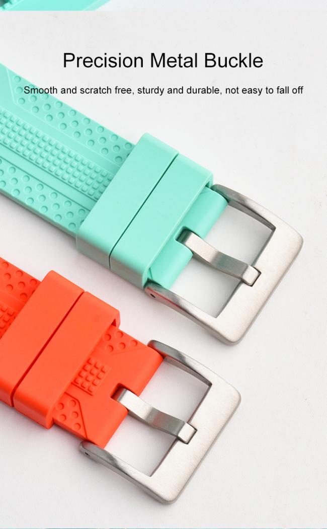 Precision 316L stainless steel brushed buckle for B2B watch straps.
