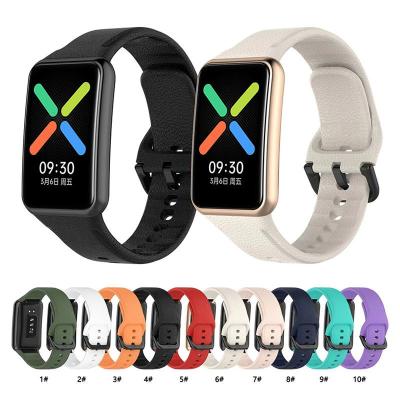 China 10 faixas da correia de relógio da borracha de silicone das cores apropriadas para o clássico de OPPO à venda