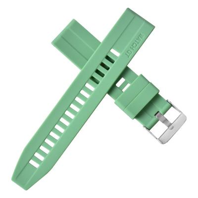 China O relógio macio do silicone da liberação rápida prende com correias cores flexíveis de 20mm 3 à venda