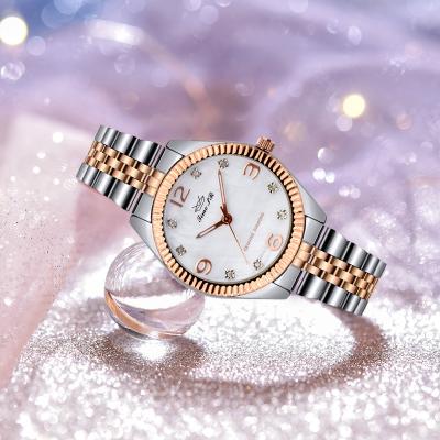 中国 女性のための3ATM 40mm Miyota VJ42Bの水晶腕時計の贅沢 販売のため