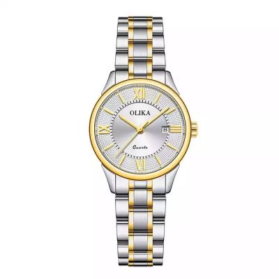 Cina Orologi da polso da uomo al quarzo di nuova moda di lusso in acciaio inossidabile in vendita