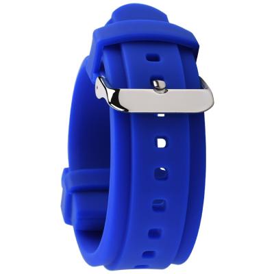 Cina Polsino conciso del silicone della sostituzione di stile per multi colore dell'orologio con di misura adattabile in vendita