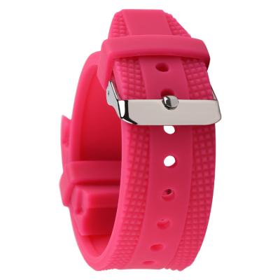 China correia de relógio de borracha curvada 22mm da extremidade, punho resistente para o Smart Watch à venda