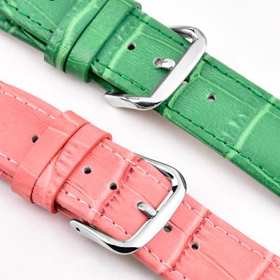 中国 注文の革靴の時計バンド12-24mmの防水柔らかい革時計バンド 販売のため