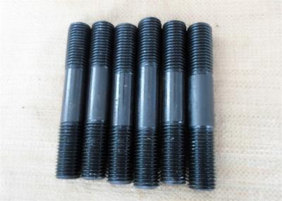 中国 DINの標準的な高力ボルト、二重終えられたスタッドのボルトに塗る粉 販売のため