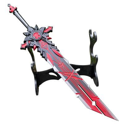 Cina Metal casting Unisex Anime Sword Keychains For Diluc Or Razor in vendita
