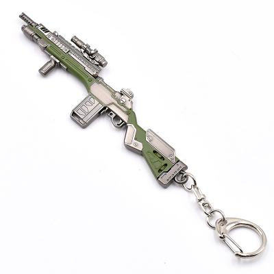 Cina Customizing the popular shooter action game Hero Longbow precision sniper Ape x Mini shrink metal plate gun model in vendita