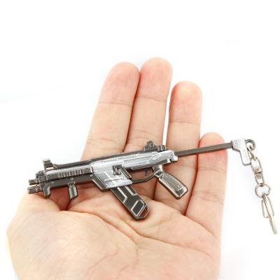 China R99 SMG Kanon Modelzinc alloy keychain 11CM Toplegenden Te koop