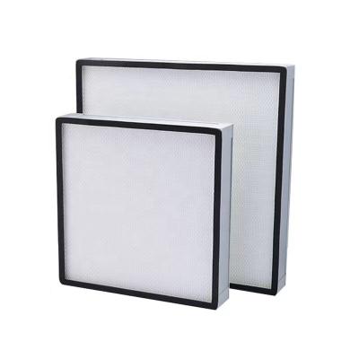 China Corrugated Aluminum Separators and High Temperature HEPA Air Filter with Long-lasting PU Polyurethane Sealant for sale