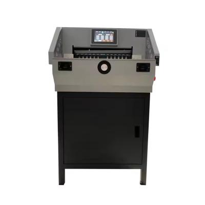 China High-Speed 4606 Automatic Hydraulic Paper Cutter High Quality Programmable Inch Touchscreen Electric Silent Operation for sale