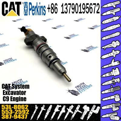 Cina Iniettore comune diesel 53L8062 53L 8062 53L-8062 della ferrovia dell'assemblea di ugello per il motore di C7 C9 C-9 in vendita