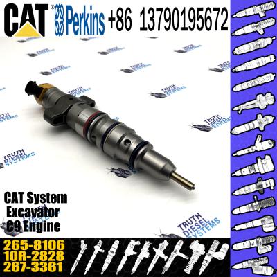 Chine Injecteur de l'excavatrice C9 de carburant de rail de terrain communal de l'injecteur 2658106 de bec d'injection de moteur diesel 265-8106 pour le moteur diesel à vendre
