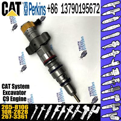 Chine Injecteur de l'excavatrice C9 de carburant de rail de terrain communal de l'injecteur 2658106 de bec d'injection de moteur diesel 265-8106 pour le moteur diesel à vendre