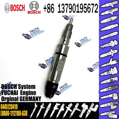 China High Performance Diesel Injector 0445120419 NINE Brand Fuel Injector 0445120419 for sale