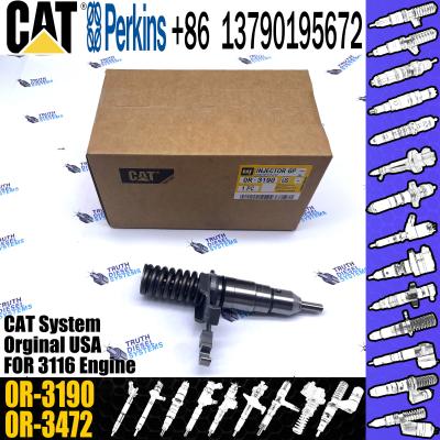 Cina iniettore 127-8205 0R-8479 dell'iniettore di combustibile diesel 1278205 per l'ugello 127-8205 7E-8729 0R-3190 dell'iniettore di Caterpillar 3114 in vendita