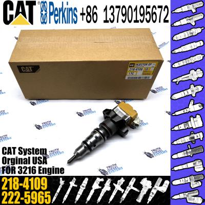 Cina iniettore comune 178-6342 dell'iniettore 218-4109 della ferrovia 10R-1257 per l'ugello 10R-1257 dell'iniettore di combustibile del motore di Caterpillar 3126E in vendita