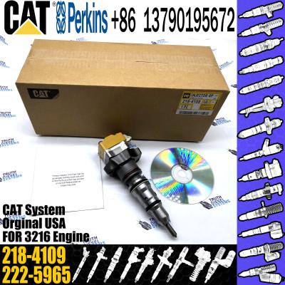 Cina iniettore comune 178-6342 dell'iniettore 218-4109 della ferrovia 10R-1257 per l'ugello 10R-1257 dell'iniettore di combustibile del motore di Caterpillar 3126E in vendita