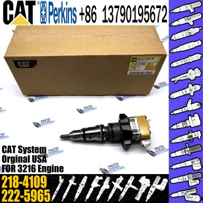 Cina iniettore comune 178-6342 dell'iniettore 218-4109 della ferrovia 10R-1257 per l'ugello 10R-1257 dell'iniettore di combustibile del motore di Caterpillar 3126E in vendita