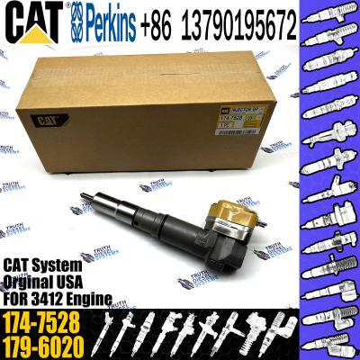 Cina iniettore comune della ferrovia 232-1183 diesel dell'iniettore 174-7526 del motore 3412E 174-7528 in vendita