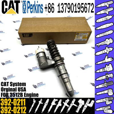 China common rail injector 392-0211 392-0211 3920211 CAT 10R1279 10R-1279 FOR c3508 3512 3516 0R8616 20R-0849 139-5221 for sale