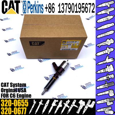Cina Iniettore di combustibile comune del CAT C6.6 312D della ferrovia 310-9067 306-9390 320-0655 in vendita