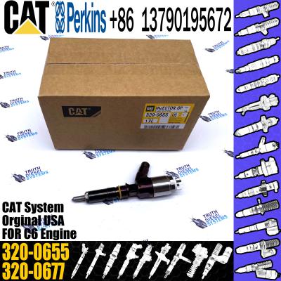 Cina Iniettore di combustibile comune del CAT C6.6 312D della ferrovia 310-9067 306-9390 320-0655 in vendita