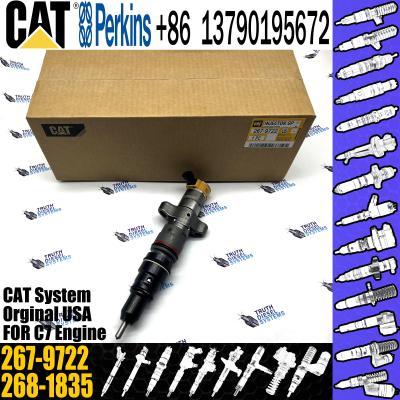 Cina Spruzzatore comune 267-3361 267-9710 267-9717 267-9722 dell'iniettore di combustibile diesel dell'iniettore della ferrovia per il motore del CAT C7 C9 in vendita