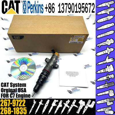 Cina Spruzzatore comune 267-3361 267-9710 267-9717 267-9722 dell'iniettore di combustibile diesel dell'iniettore della ferrovia per il motore del CAT C7 C9 in vendita