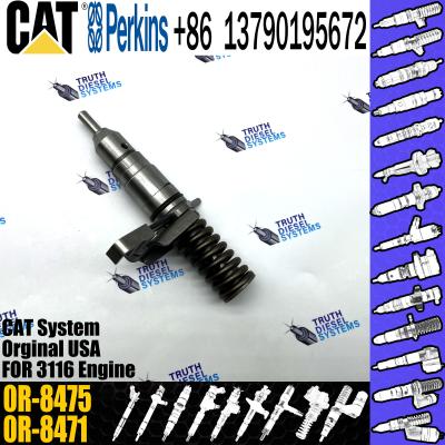 China CAT Fuel Injector 127-8207 0R8475 1278207 0R-8475 For Excavator E325B E322B 3114 3116 Engine for sale