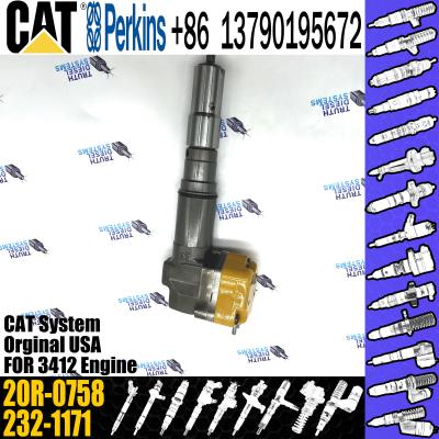 Cina CAT Common Rail Inyector 1747526 174-7526 20R-0758 per CAT Caterpillar 3412 in vendita