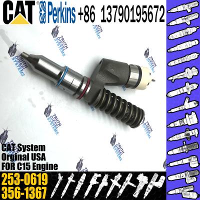중국 CAT C15 연료 공동 철도 주입기 253-0619 2530619 10R-7232 Caterpillar 엔진 판매용