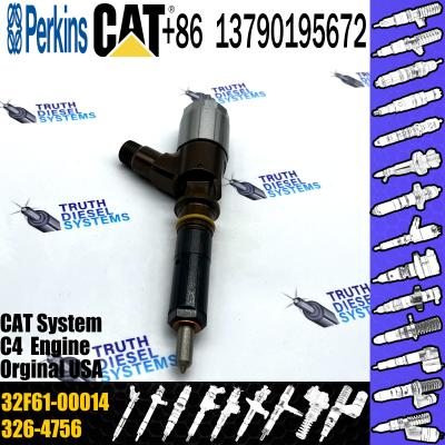 Cina Iniezione Common Rail 3264756 326-4756 32F61-00014 per motore Caterpillar C4.2 CAT320D in vendita