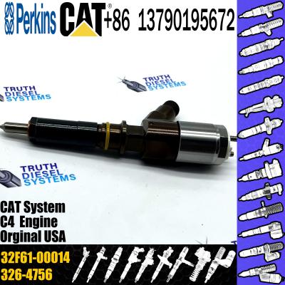 Cina Iniezione Common Rail 3264756 326-4756 32F61-00014 per motore Caterpillar C4.2 CAT320D in vendita
