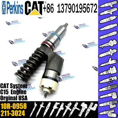Cina iniettore di combustibile diesel dell'ugello dell'iniettore dell'assemblea dell'iniettore C15 211-3024 2113024 10R8502 10R-0958 in vendita