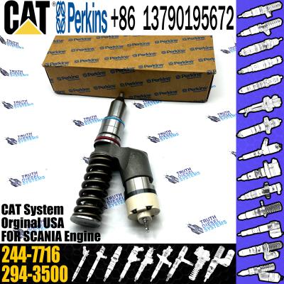 China Inyector para motores diesel 244-7716 253-0616 235-1402 10R-3265 Para Caterpillar C18 C15 Tren común en venta