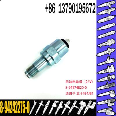 China 12V Shut off Solenoid Valve 8-94242275-0 with good quality Valve OE 8942422750 94242275 apply to 4JA1 4JB1 Engine for sale