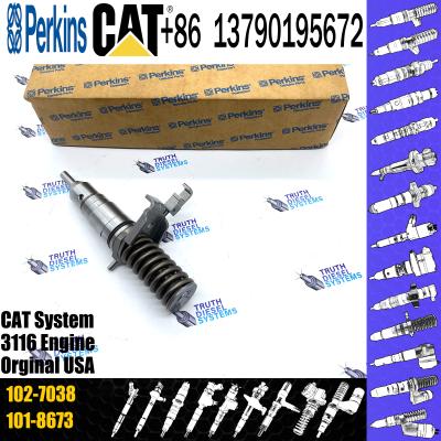 中国 耐久型燃料注入器組 102-7038 CAT エンジン3116シリーズ用 販売のため