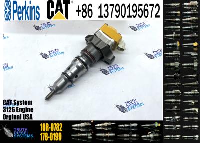 China Excavator Parts CAT E 322C 325C 3126E 3126B Engine common rail injector 10R-0782 178-0199 for sale