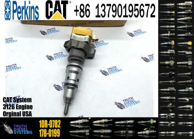 China Excavator Parts CAT E 322C 325C 3126E 3126B Engine common rail injector 10R-0782 178-0199 for sale