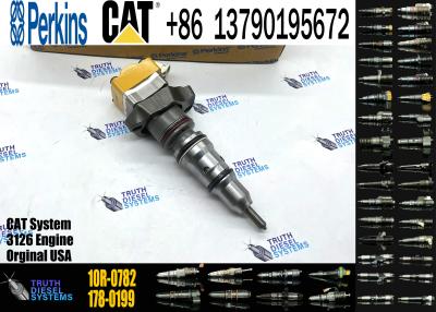 China Excavator Parts CAT E 322C 325C 3126E 3126B Engine common rail injector 10R-0782 178-0199 for sale