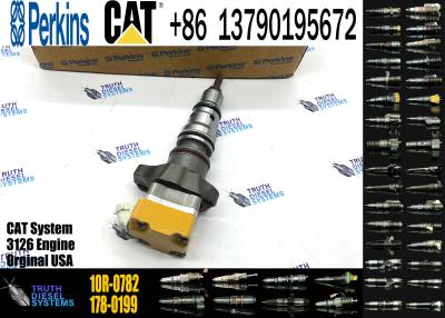 China Excavator Parts CAT E 322C 325C 3126E 3126B Engine common rail injector 10R-0782 178-0199 for sale